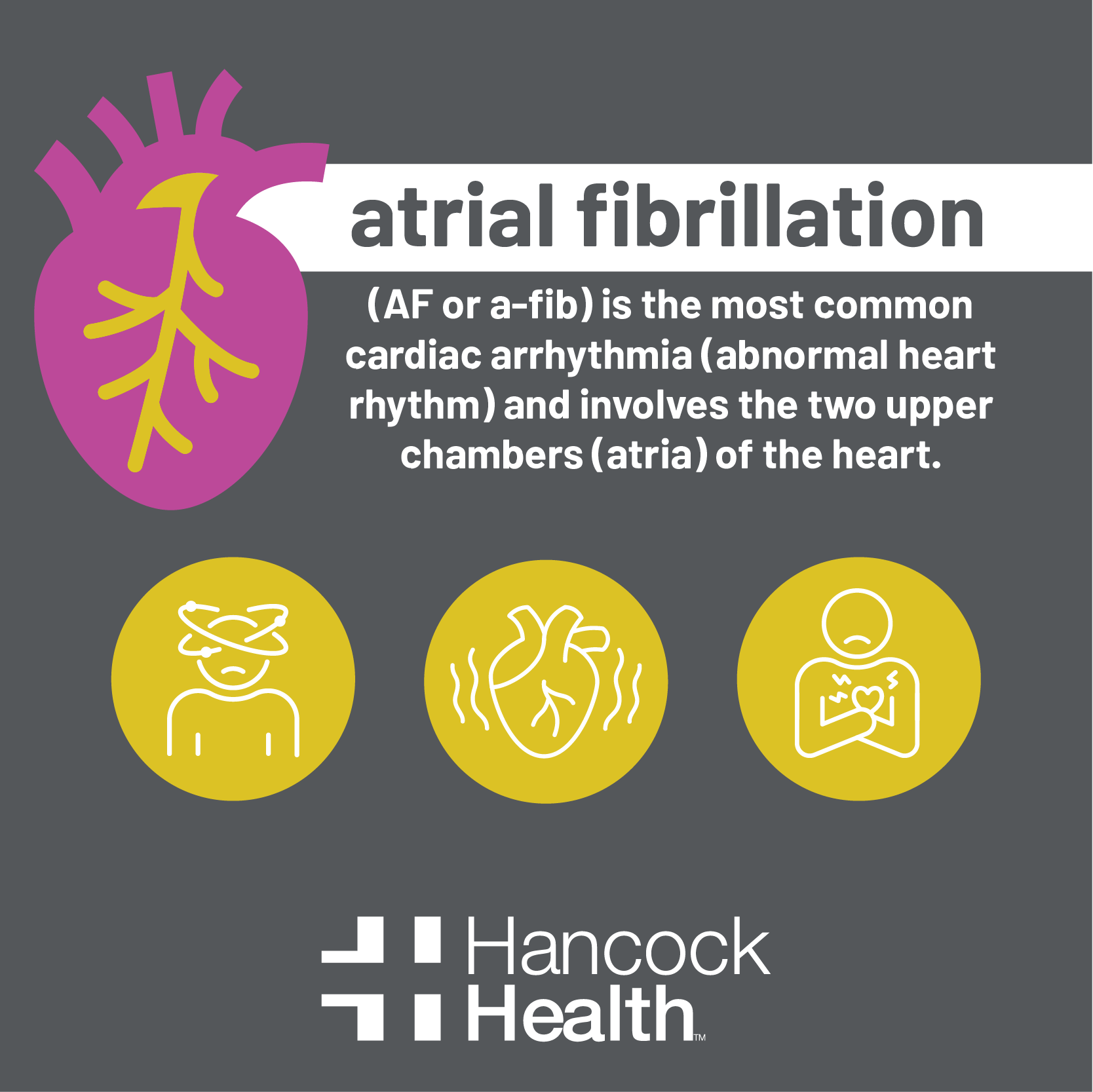 Atrial Fibrillation Symptoms and Treatment - Hancock Health